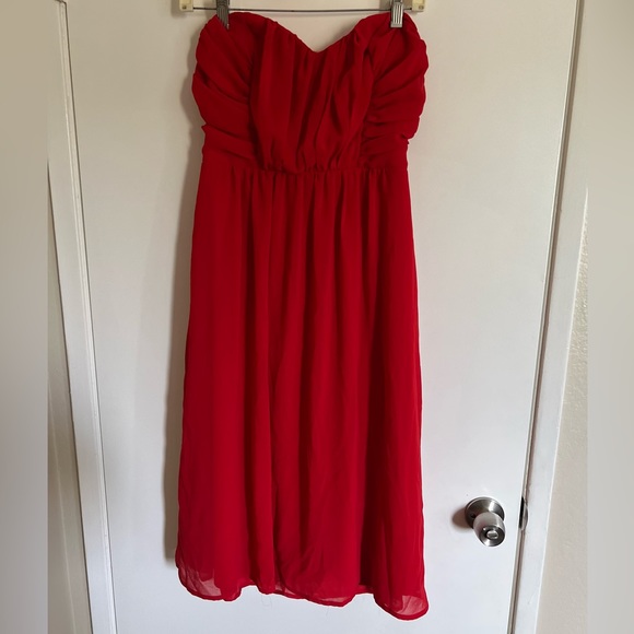 Forever 21 | Dresses | Red Formal Dress | Poshmark